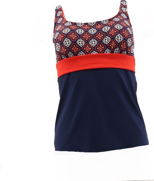 Lands' End | Swim | Womens Square Neck Underwire Tankini Top Swimsuit ...